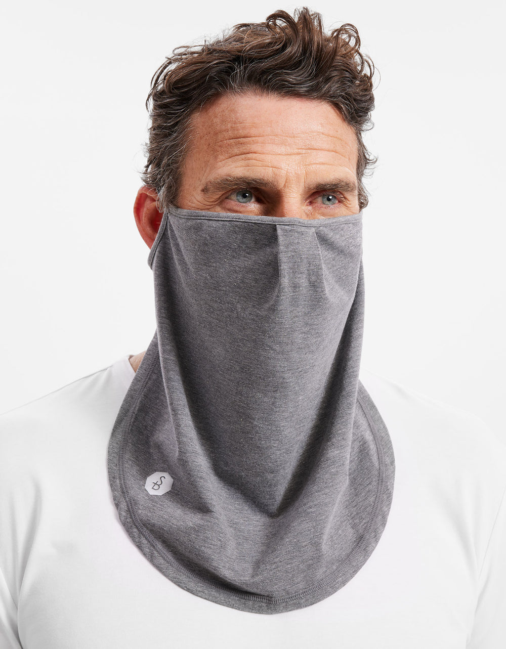 UPF 50+ Sun Protective Face Mask for Men | UV Neck & Face Protection ...