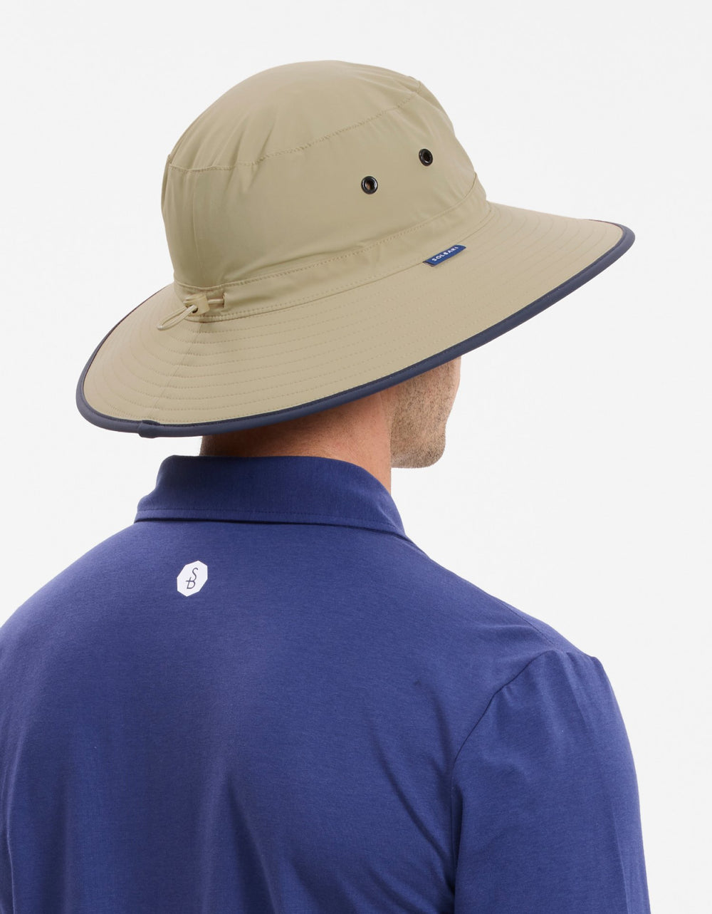 Men's Traveller Broad Brim Sun Hat UPF 50+ Solbari