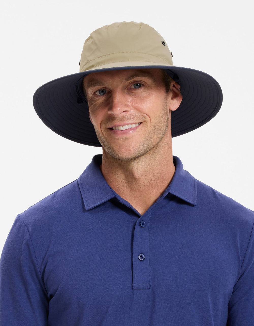 Men's Traveller Broad Brim Sun Hat UPF 50+ Solbari